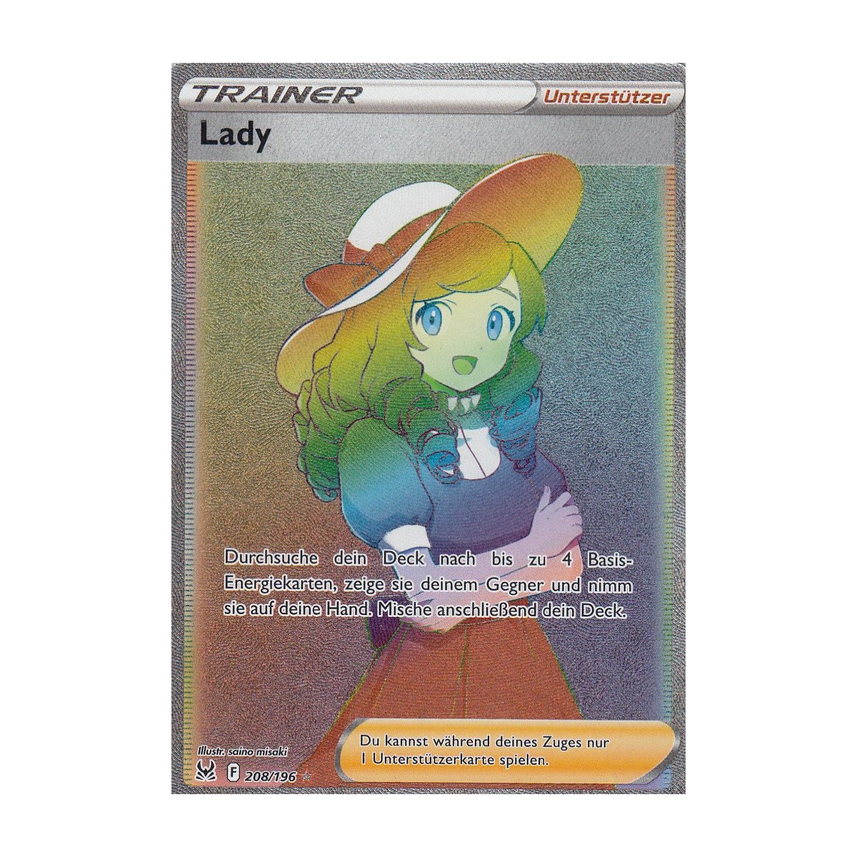 Lady 208/196 RAINBOW Verlorener Ursprung Pokemon Karte kaufen