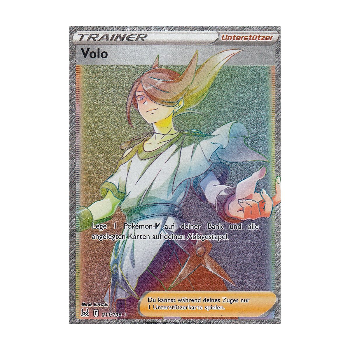 Volo 211/196 RAINBOW Verlorener Ursprung Pokemon Karte kaufen