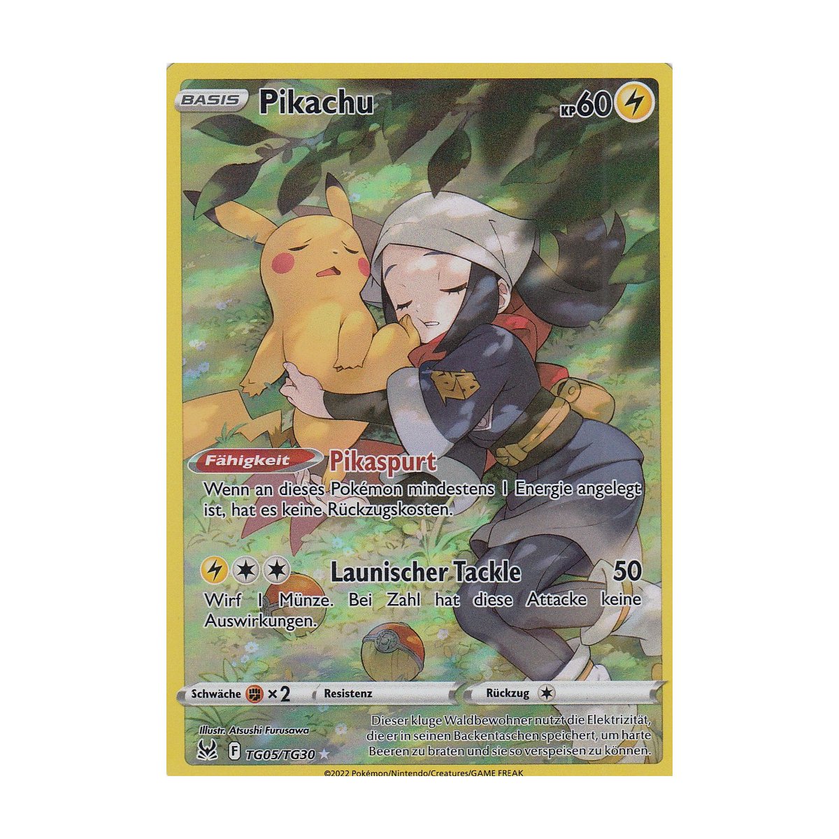 Pikachu TG05/TG30 Verlorener Ursprung Pokemon Karte kaufen