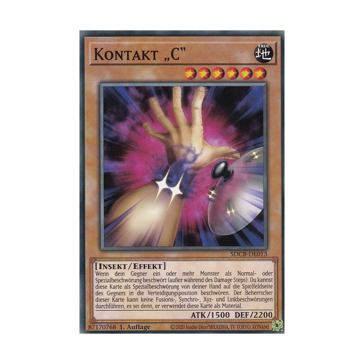 Kontakt „C“ SDCB-DE013 Structure Deck: Legend of the Crystal Beasts kaufen