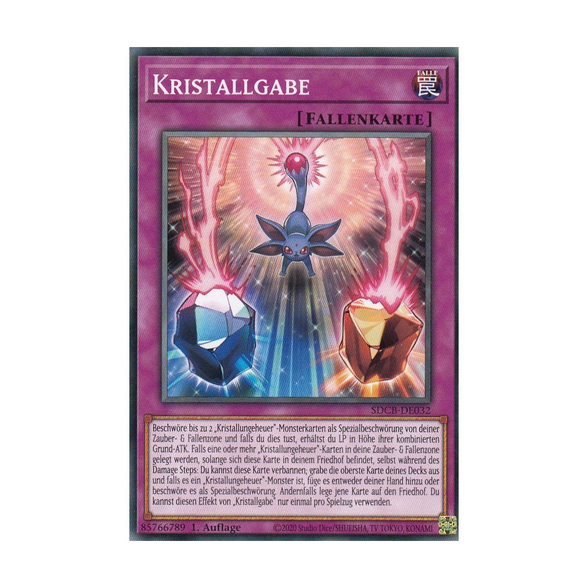 Kristallgabe SDCB-DE032 Structure Deck: Legend of the Crystal Beasts kaufen