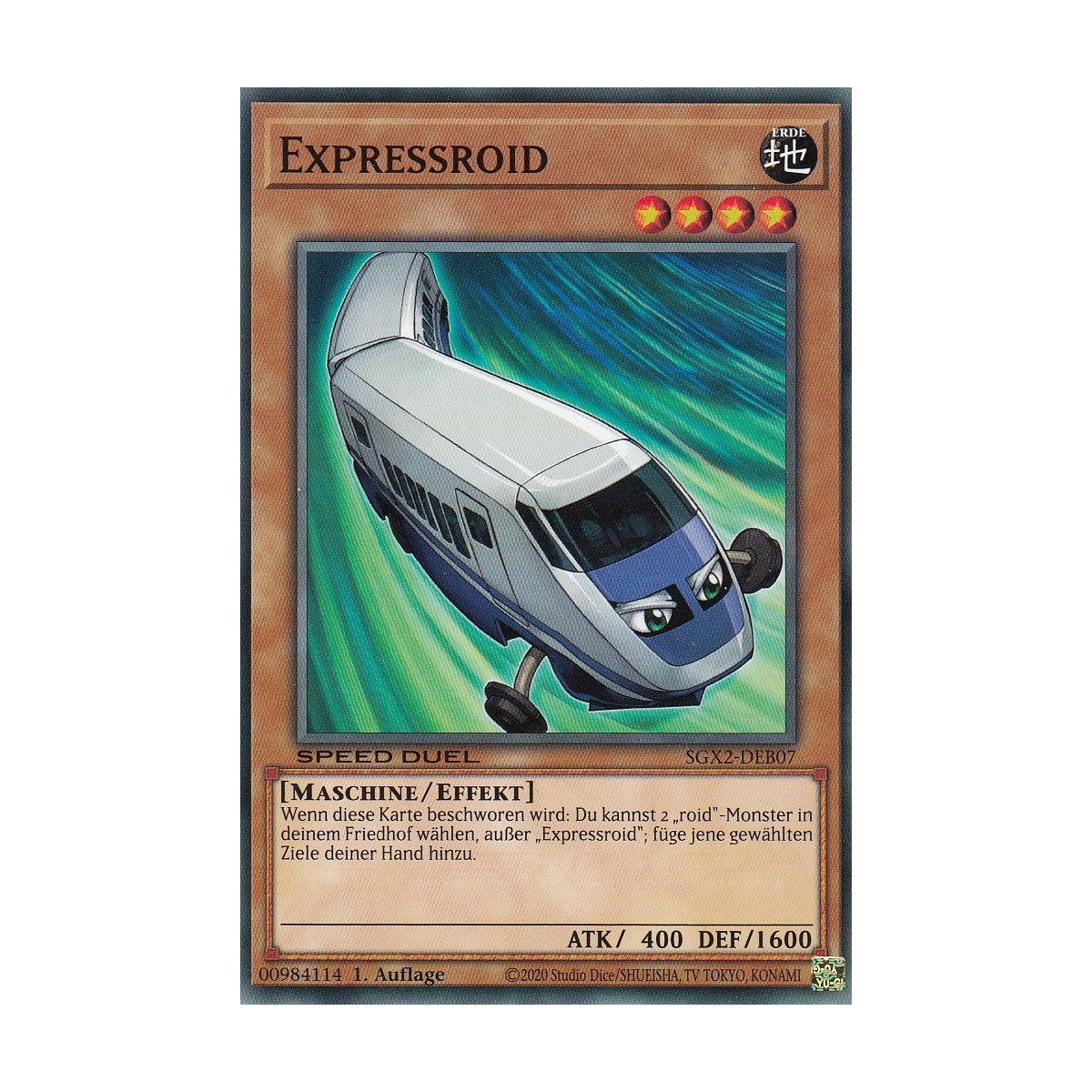 Expressroid SGX2-DEB07 Speed Duel GX: Midterm Paradox kaufen
