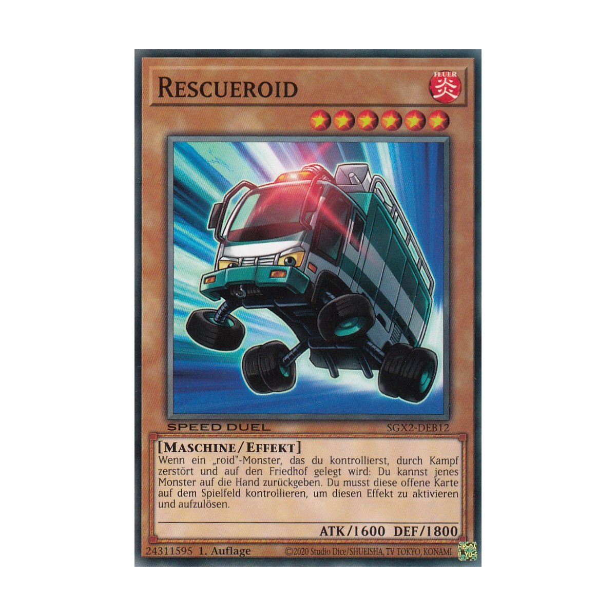 Rescueroid SGX2-DEB12 Speed Duel GX: Midterm Paradox kaufen
