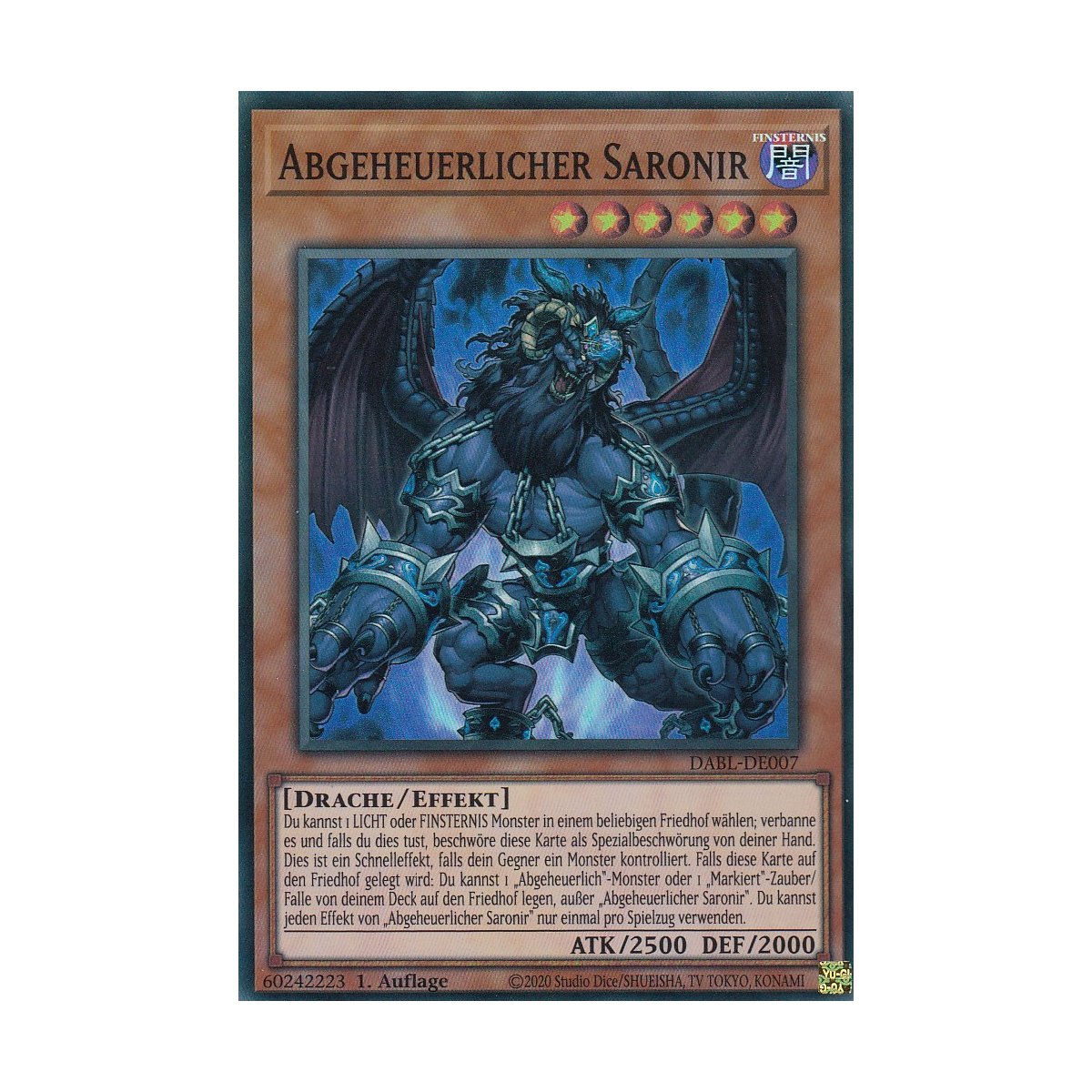 Abgeheuerlicher Saronir DABL-DE007 Darkwing Blast kaufen