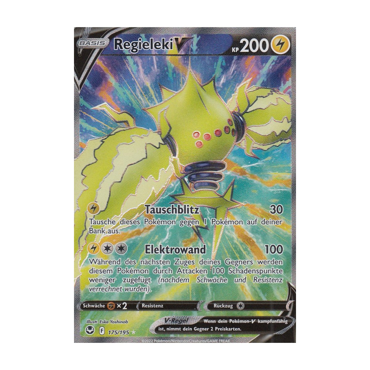 Regieleki-V 175/195 Silberne Sturmwinde Pokemon Karte kaufen