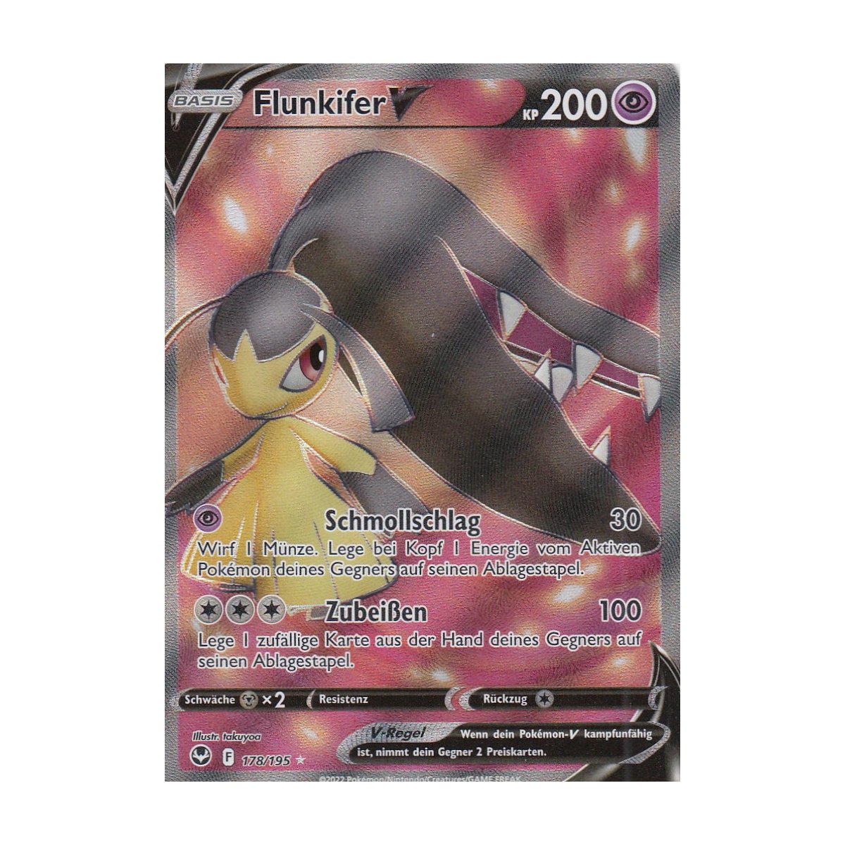 Flunkifer-V 178/195 Silberne Sturmwinde Pokemon Karte kaufen