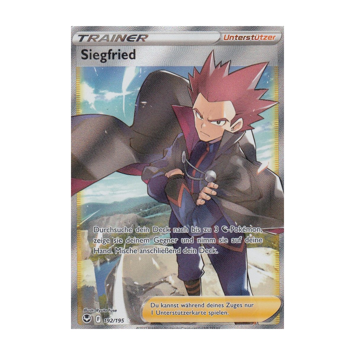 Siegfried 192/195 Silberne Sturmwinde Pokemon Karte kaufen