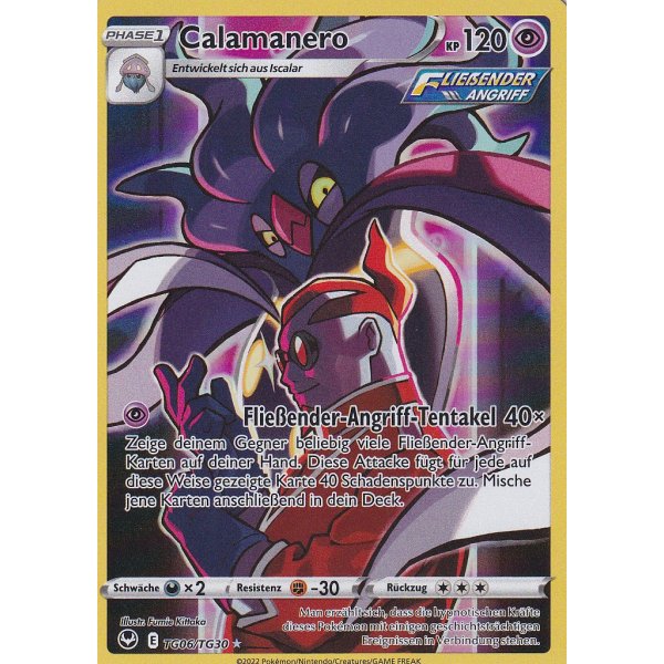 Calamanero TG06/TG30 Silberne Sturmwinde Pokemon Karte kaufen
