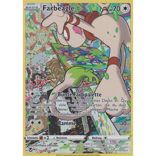 Farbeagle TG10/TG30 Silberne Sturmwinde Pokemon Karte kaufen