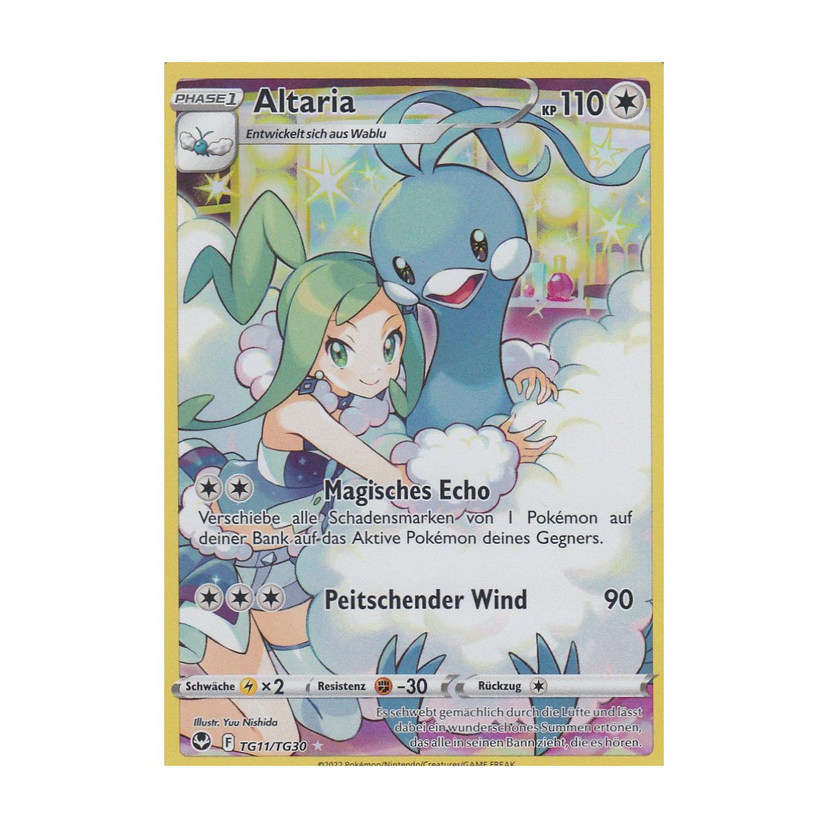 Altaria TG11/TG30 Silberne Sturmwinde Pokemon Karte kaufen