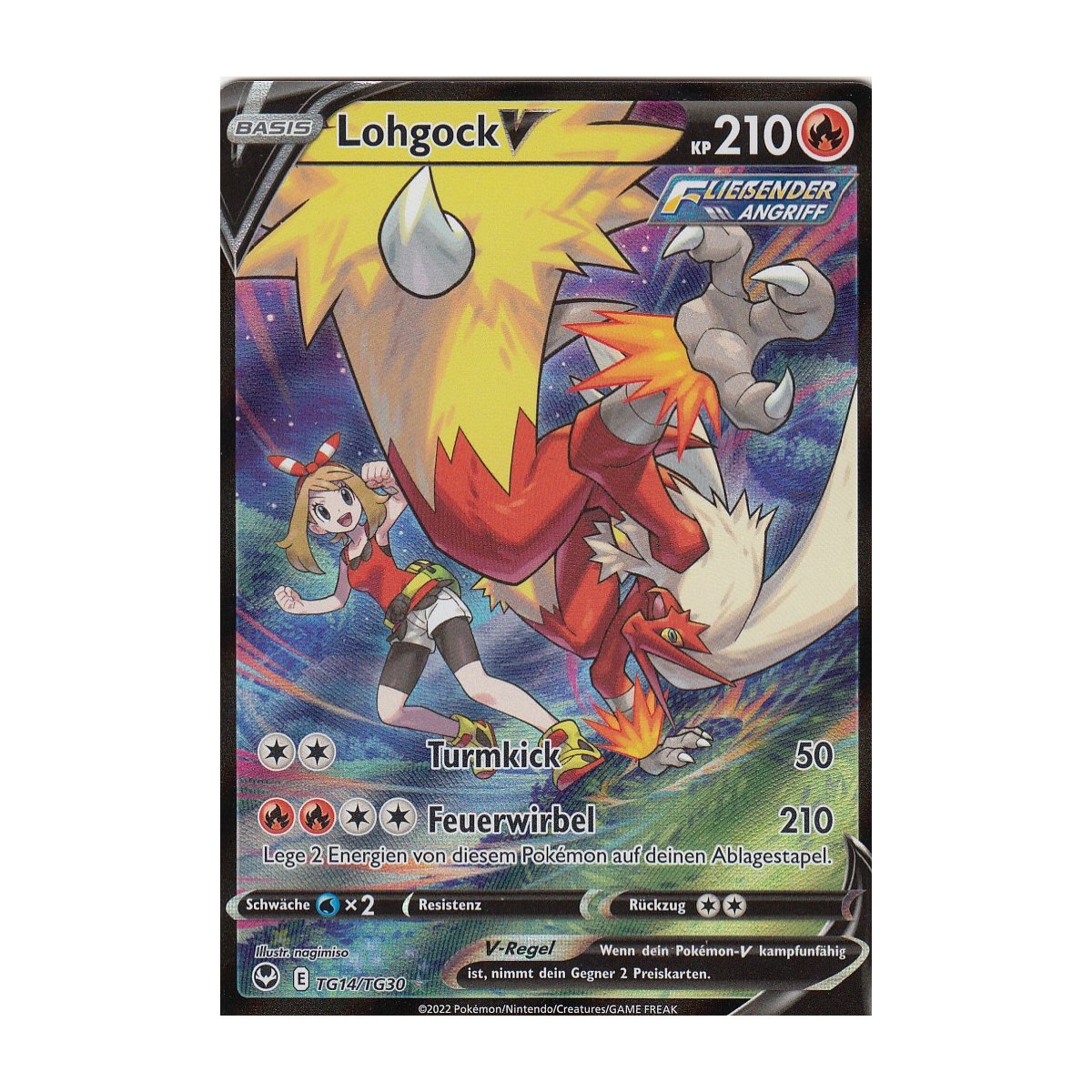 Lohgock-V TG14/TG30 Silberne Sturmwinde Pokemon Karte kaufen