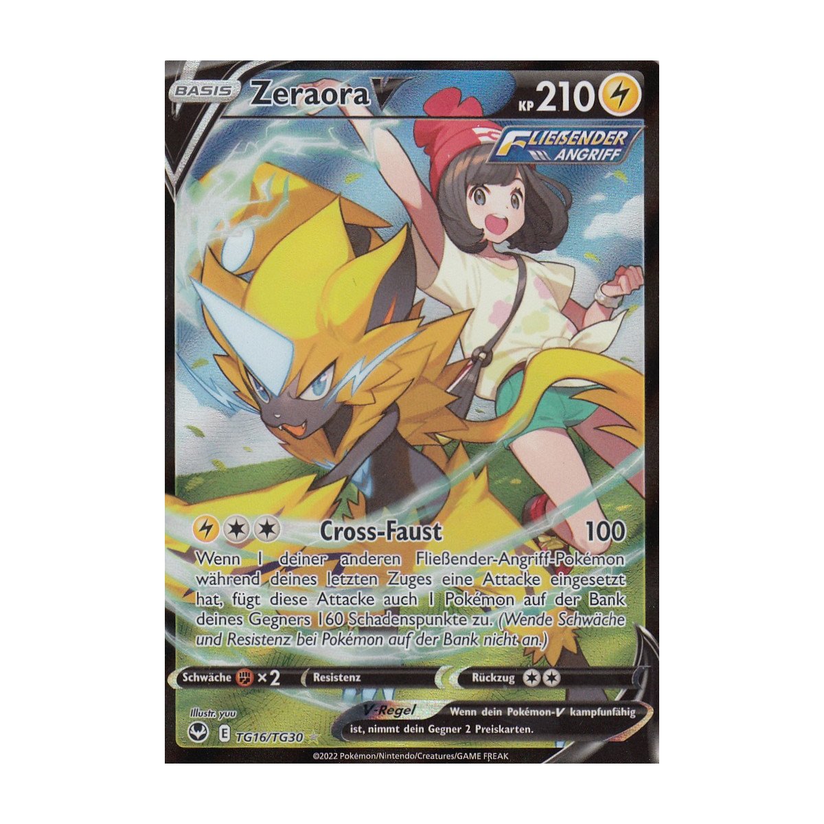 Zeraora-V TG16/TG30 Silberne Sturmwinde Pokemon Karte kaufen