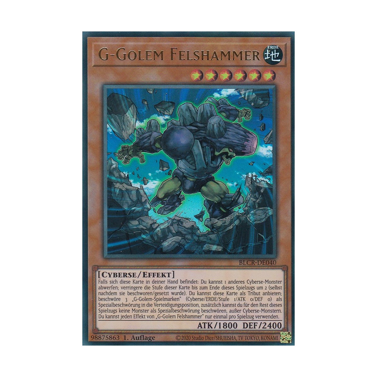 G-Golem Felshammer BLCR-DE040 Battles of Legend: Crystal Revenge kaufen