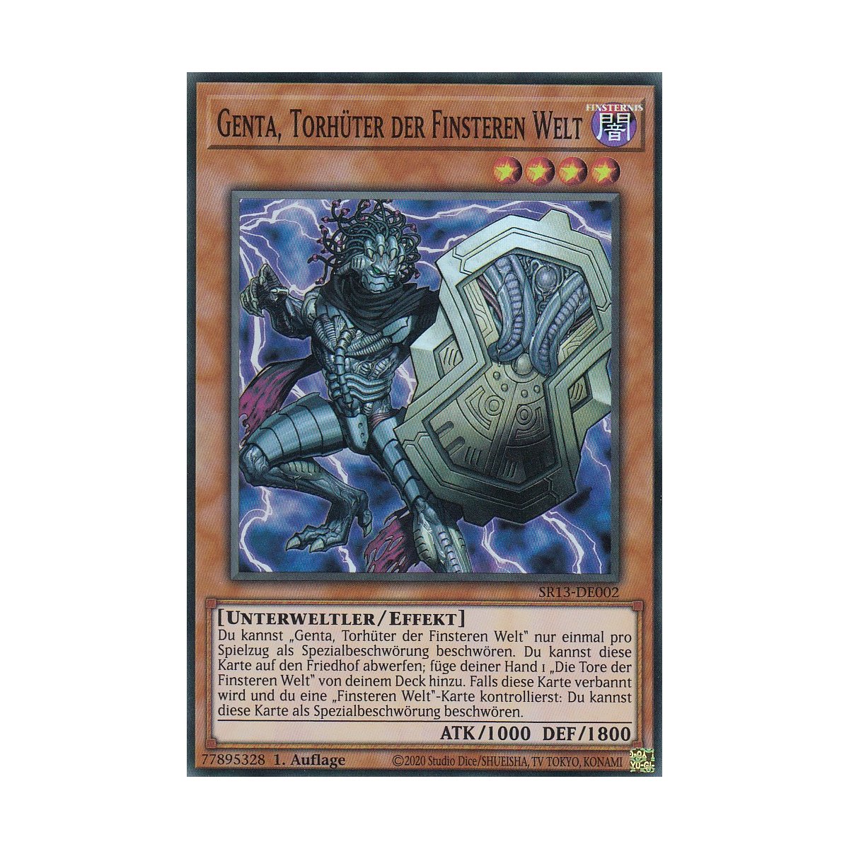 Genta, Torhüter der Finsteren Welt SR13-DE002 Structure Deck: Dark World kaufen
