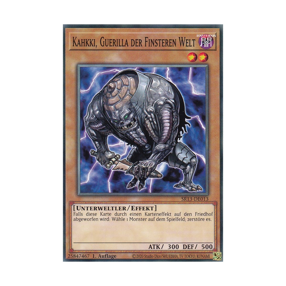 Kahkki, Guerilla der Finsteren Welt SR13-DE013 Structure Deck: Dark World kaufen