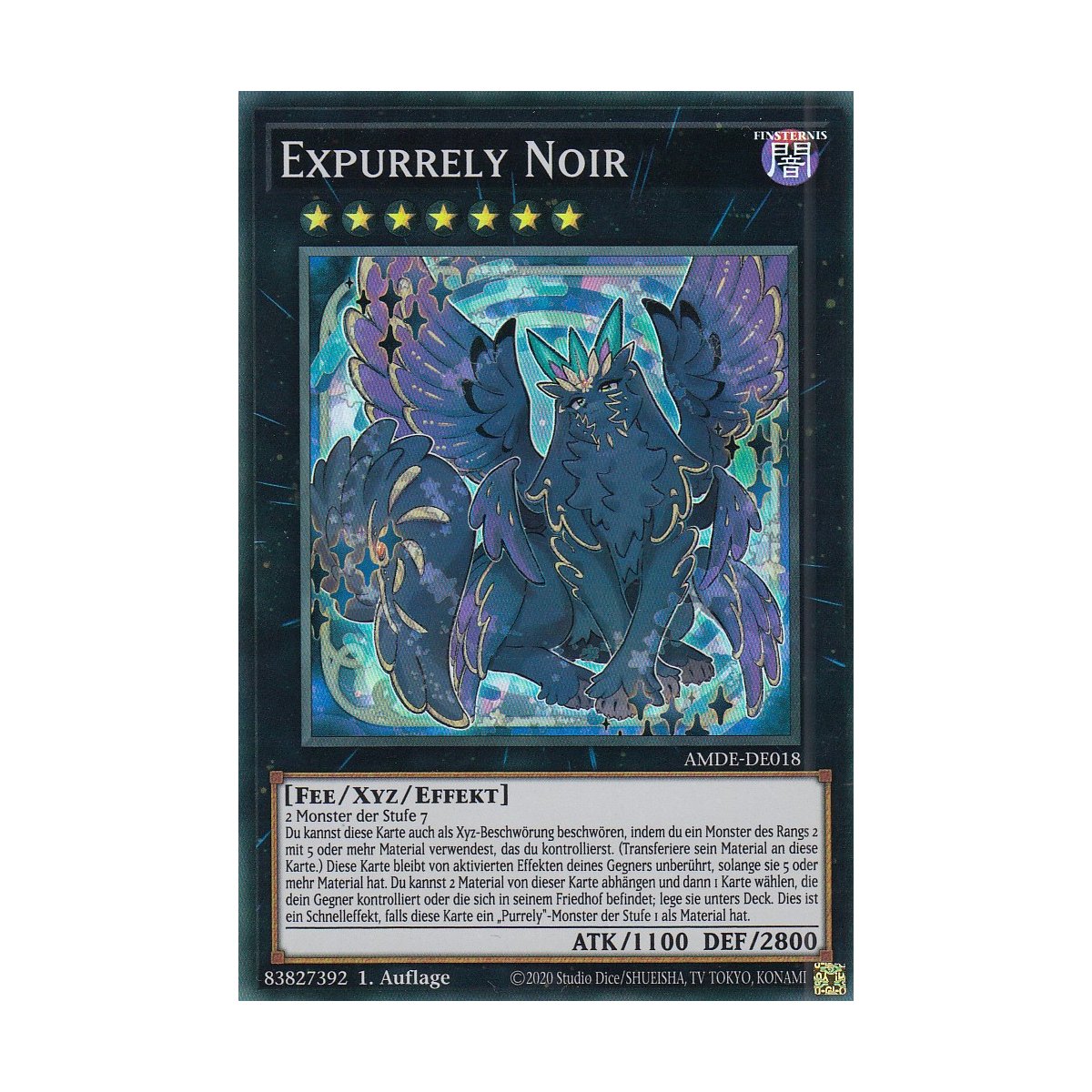 Expurrely Noir AMDE-DE018 Amazing Defenders kaufen