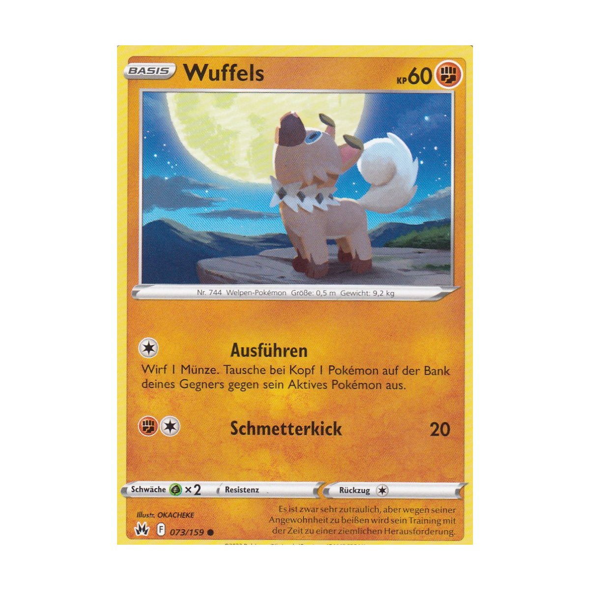 Wuffels 073/159 Zenit der Könige Pokemon Karte günstig kaufen