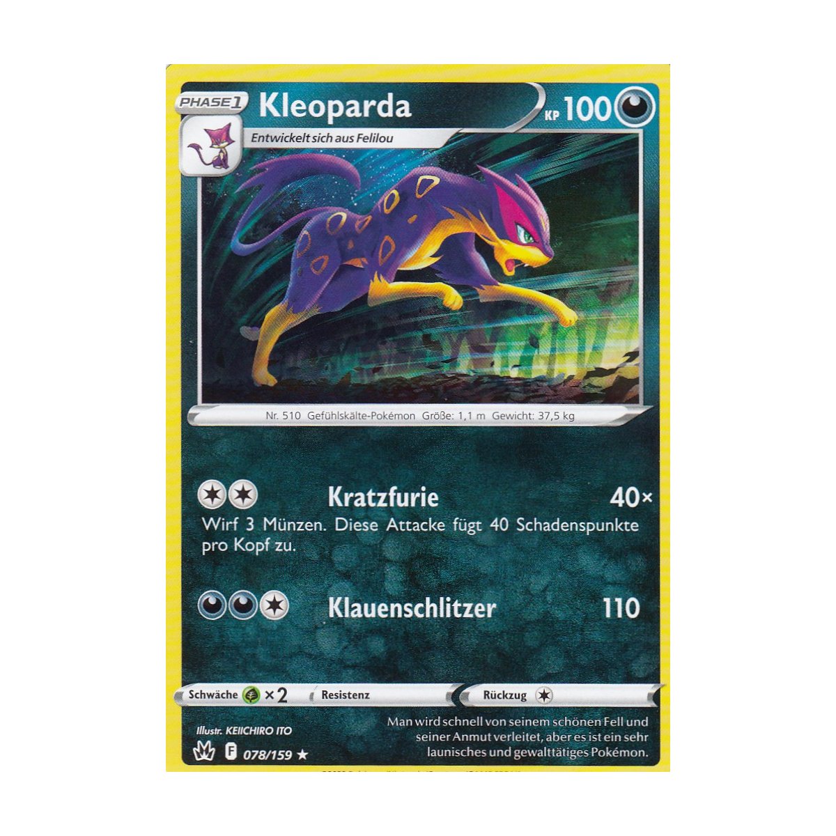 Kleoparda 078/159 Zenit der Könige Pokemon Karte günstig kaufen