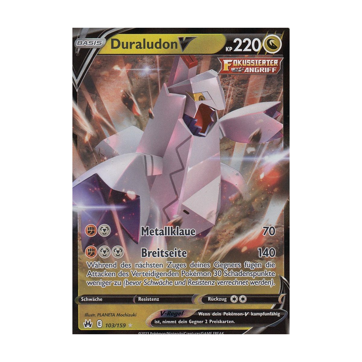 Duraludon-V 103/159 HOLO Zenit der Könige Pokemon Karte kaufen