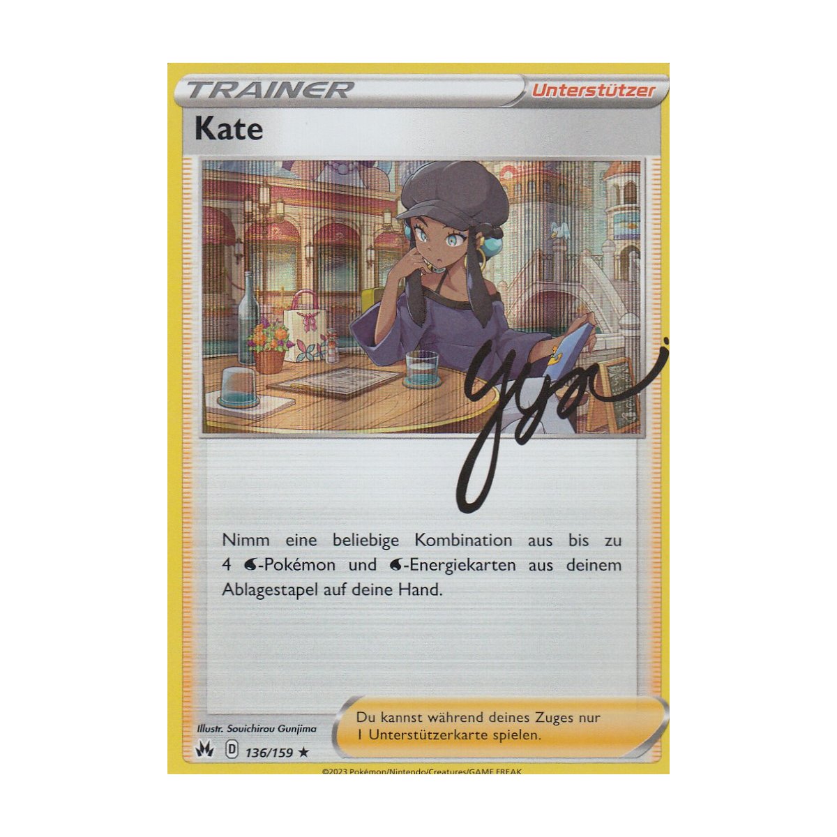 Kate 136/159 HOLO Zenit der Könige Pokemon Karte günstig kaufen
