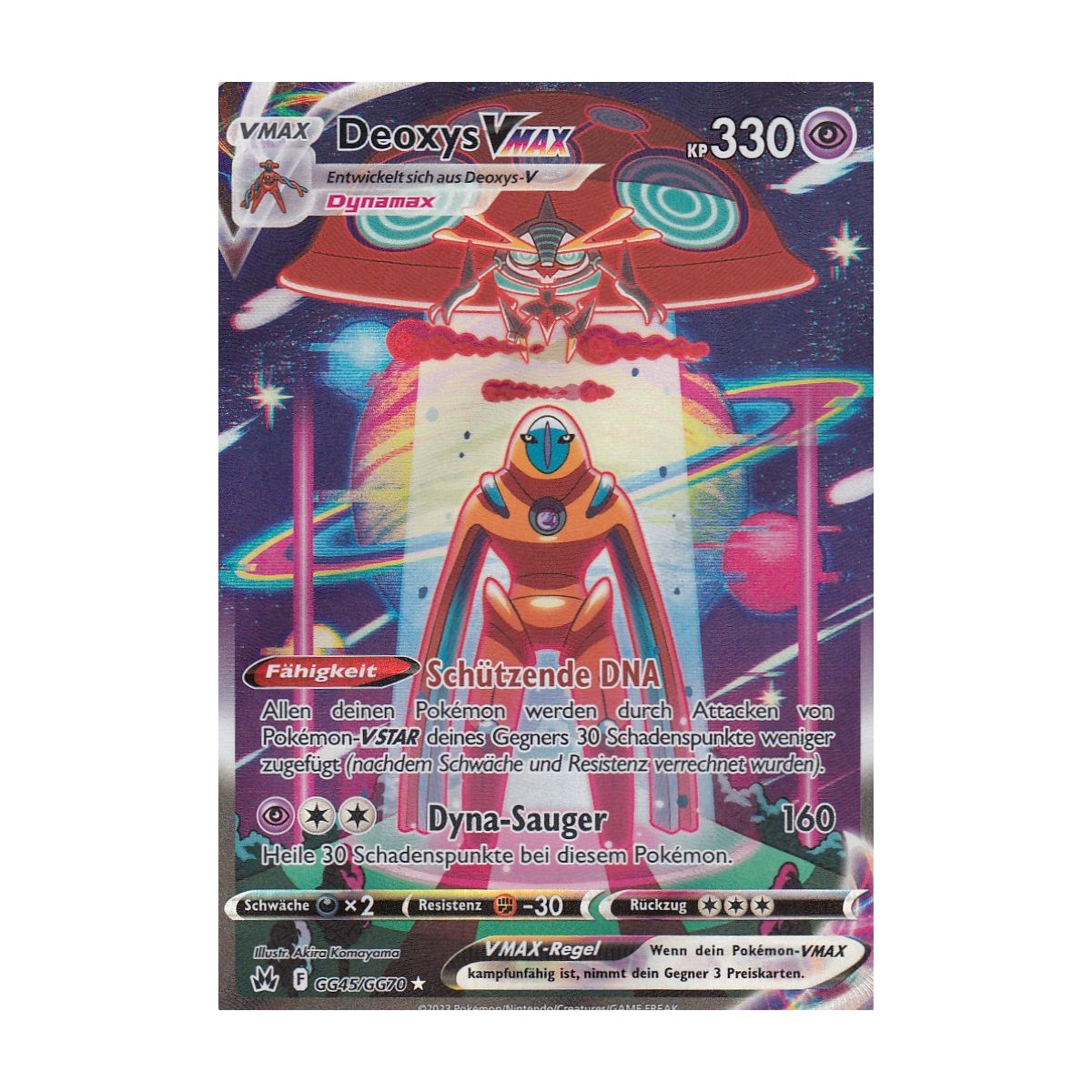 Deoxys-VMAX GG45/GG70 FULLART Zenit der Könige Pokemon Karte kaufen