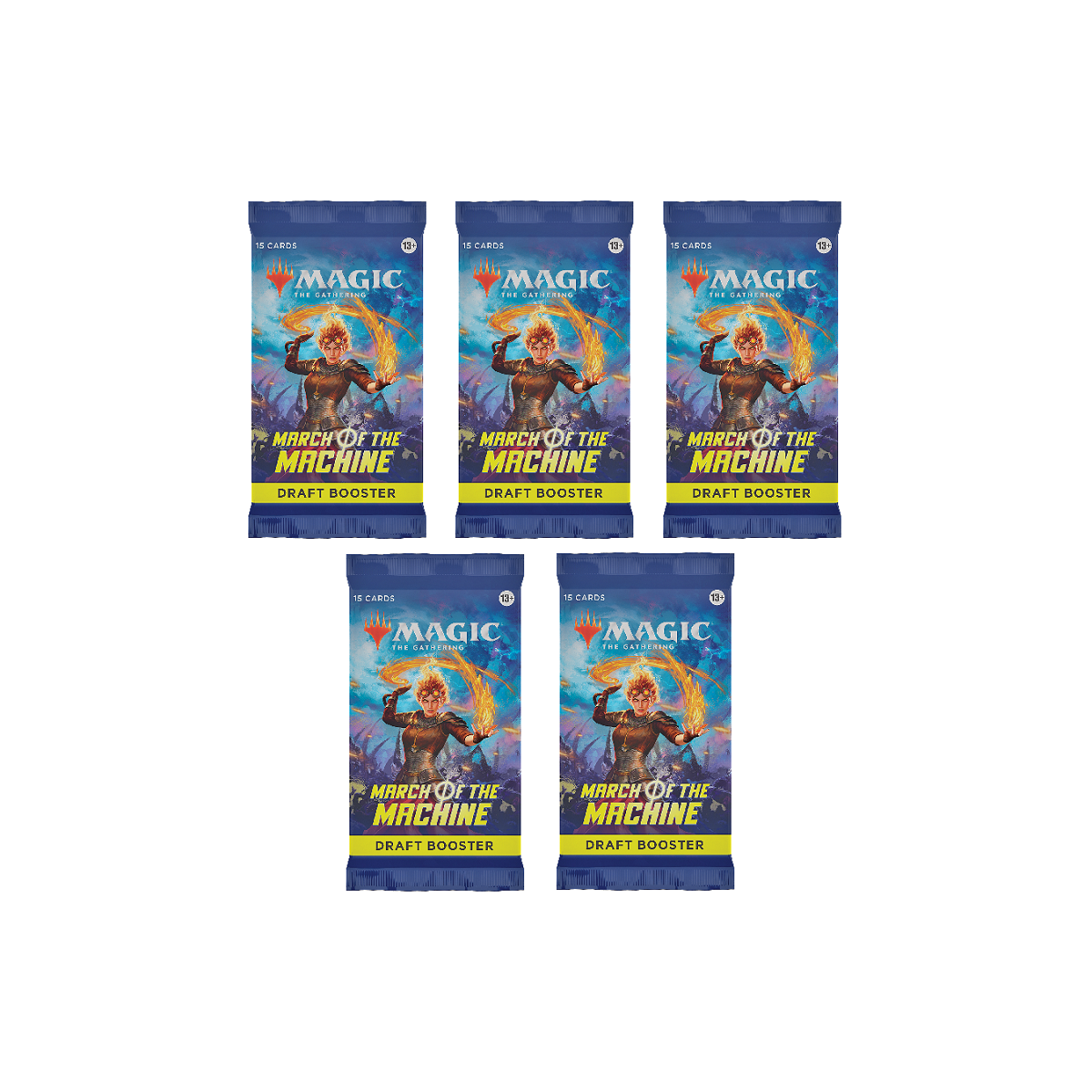 March of the Machine Draft Booster 5 Stück Magic the Gathering kaufen