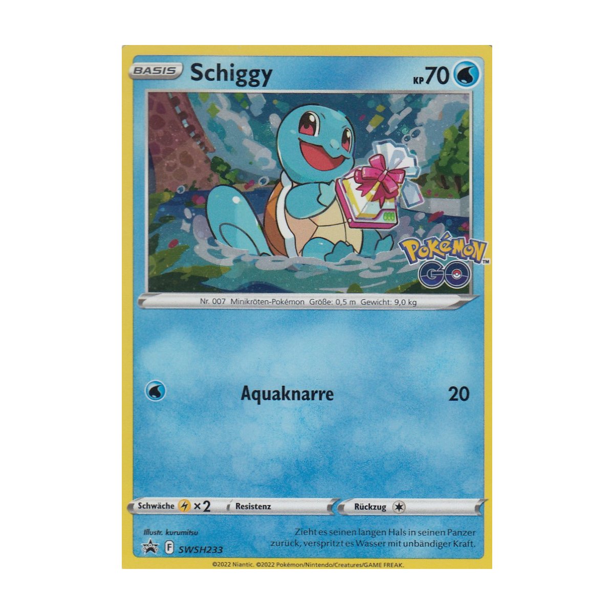 Schiggy SWSH233 SWSH Promos Pokemon Karte günstig kaufen