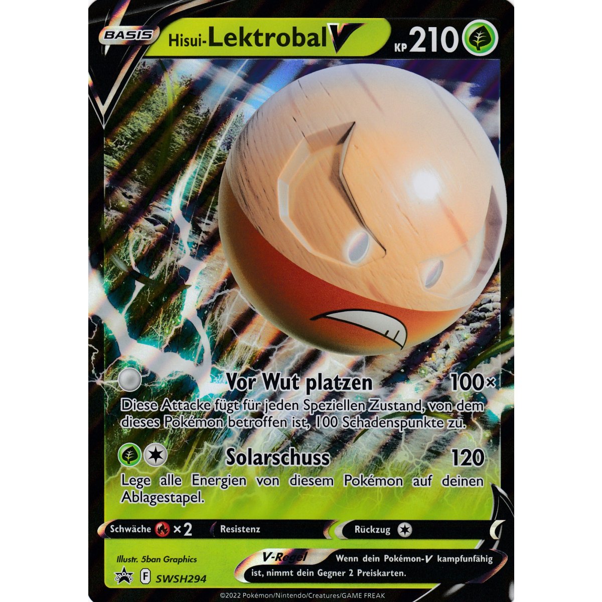 Hisui-Lektrobal V SWSH294 PROMO XXL OVERSIZED/ÜBERGROß SWSH Promos ...