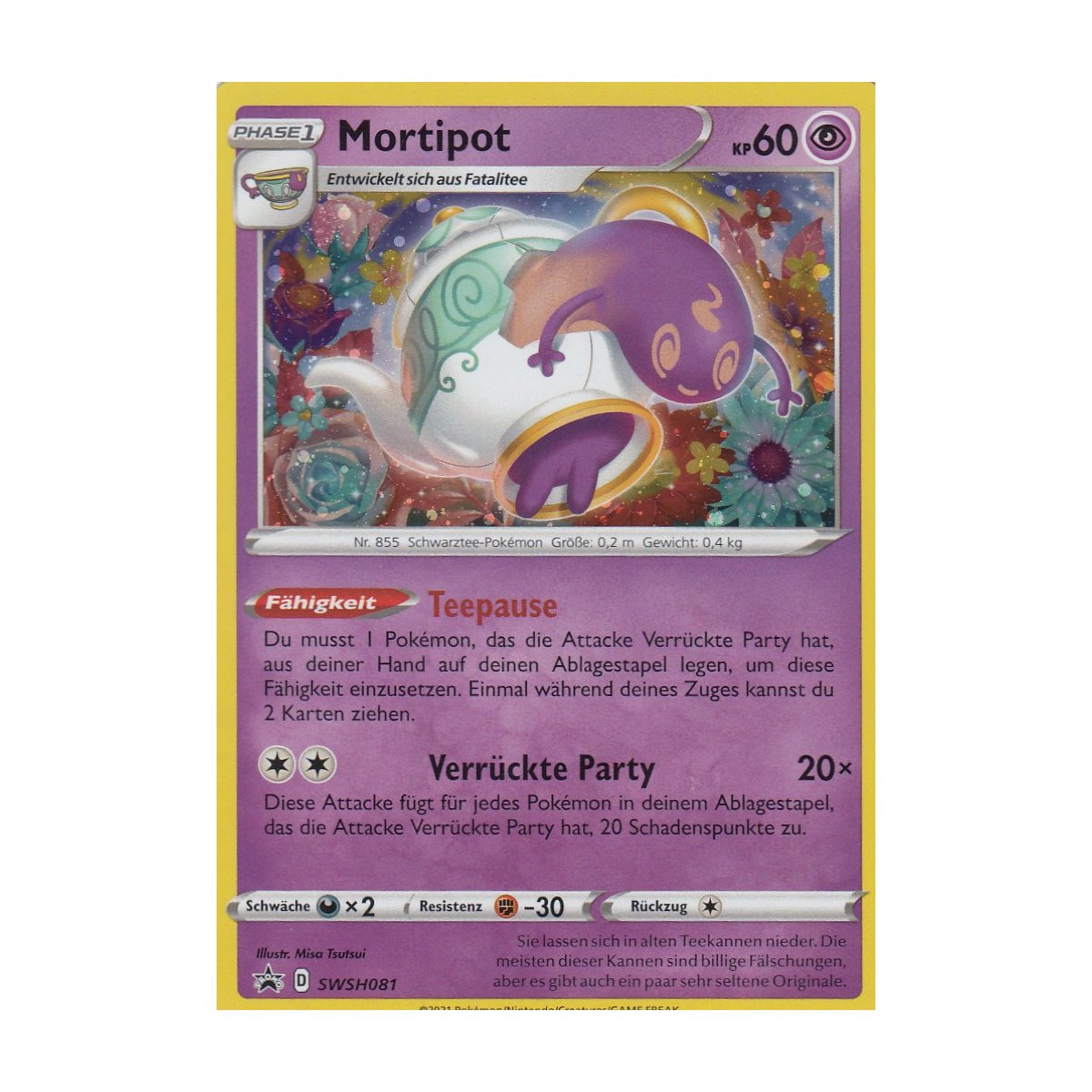 Mortipot SWSH081 SWSH Promos Pokemon Karte günstig kaufen