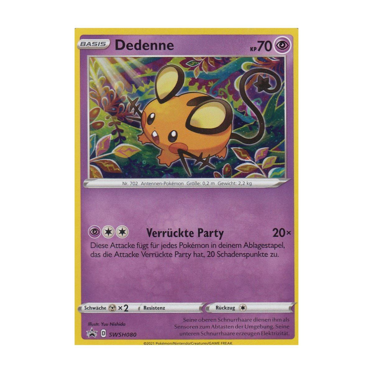 Dedenne SWSH080 SWSH Promos Pokemon Karte günstig kaufen