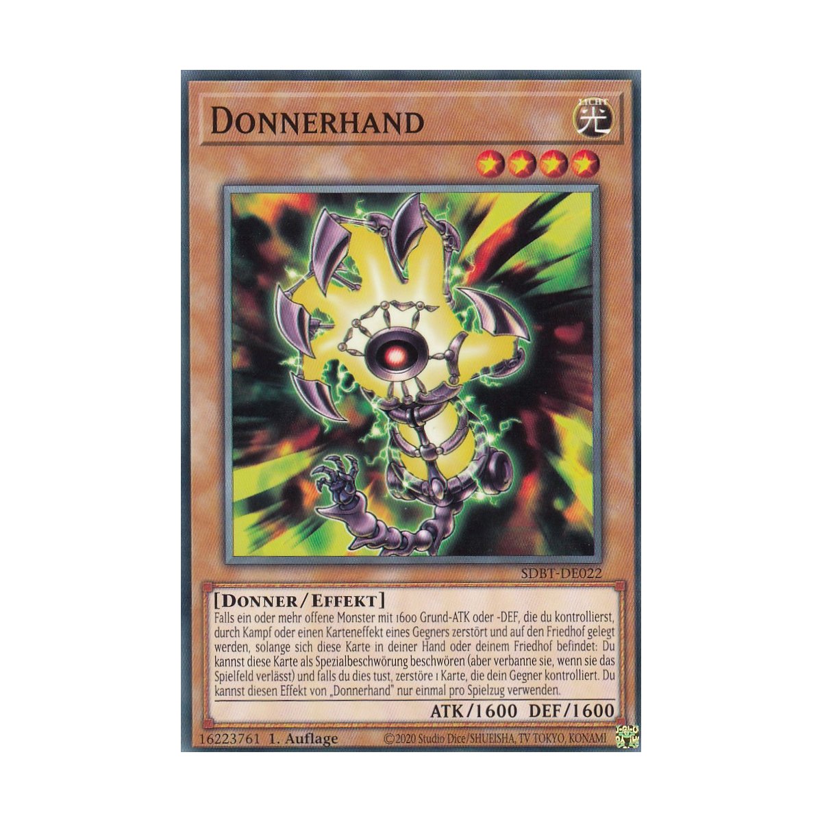 Donnerhand SDBT-DE022 Structure Deck Beware of Traptrix kaufen