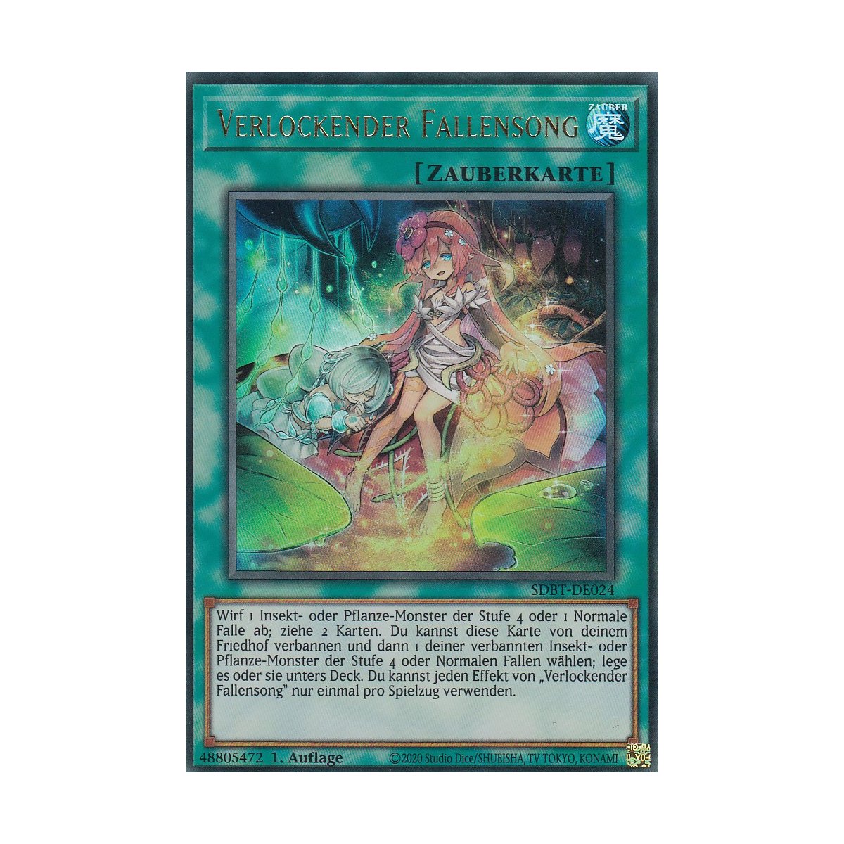 Verlockender Fallensong SDBT-DE024 Structure Deck Beware of Traptrix kaufen