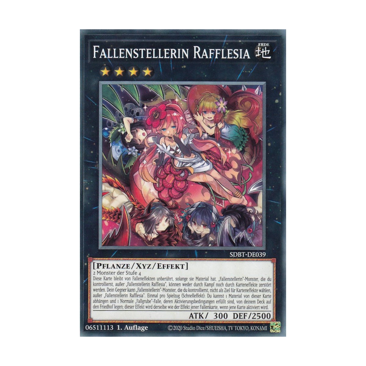 Fallenstellerin Rafflesia SDBT-DE039 Structure Deck Beware of Traptrix ...