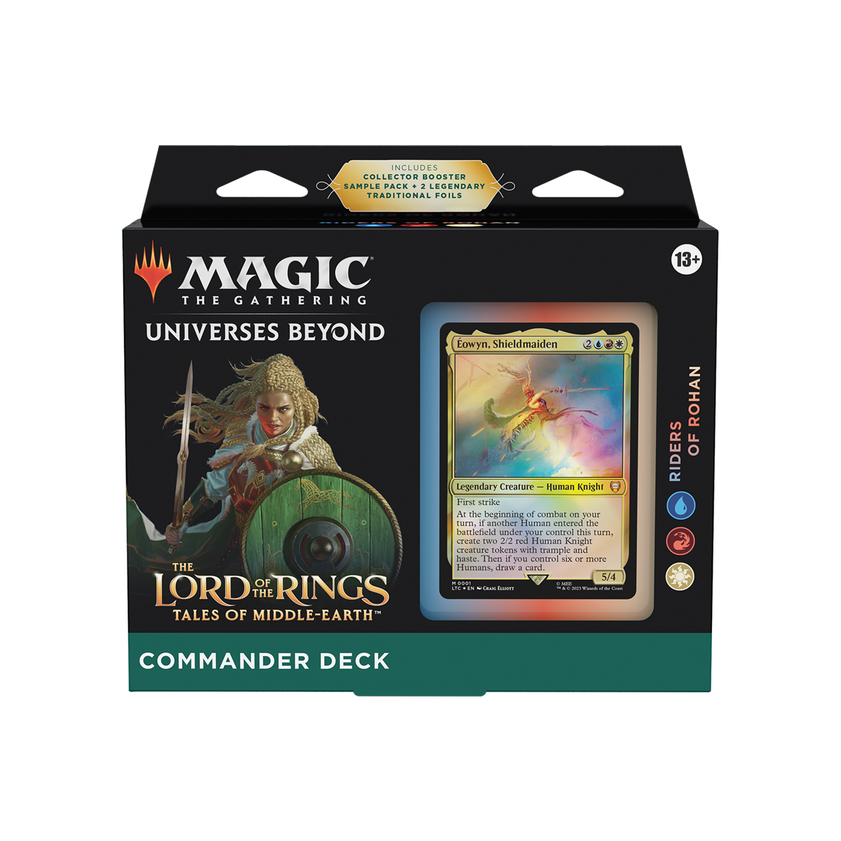 The Lord of the Rings: Tales of Middle-earth Commander Deck - Riders of ...