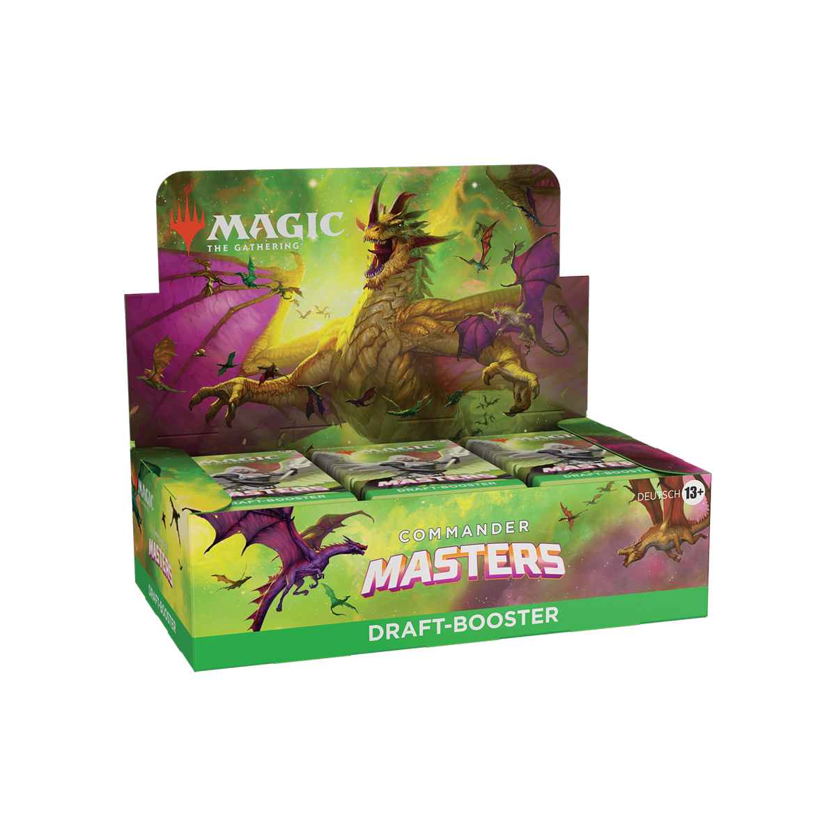 Commander Masters Draft Booster Display (24 Packs, deutsch) Magic the ...