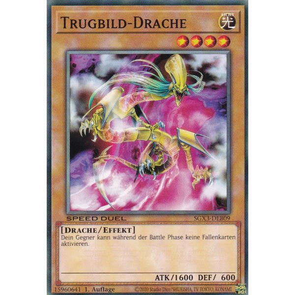 Trugbild-Drache SGX3-DEB09 Speed Duel GX: Duelists of Shadows kaufen
