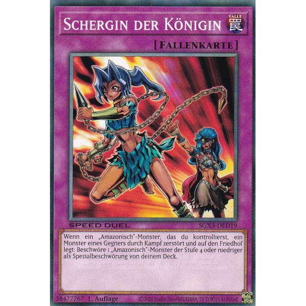 Schergin der Königin SGX3-DED19 Speed Duel GX: Duelists of Shadows kaufen