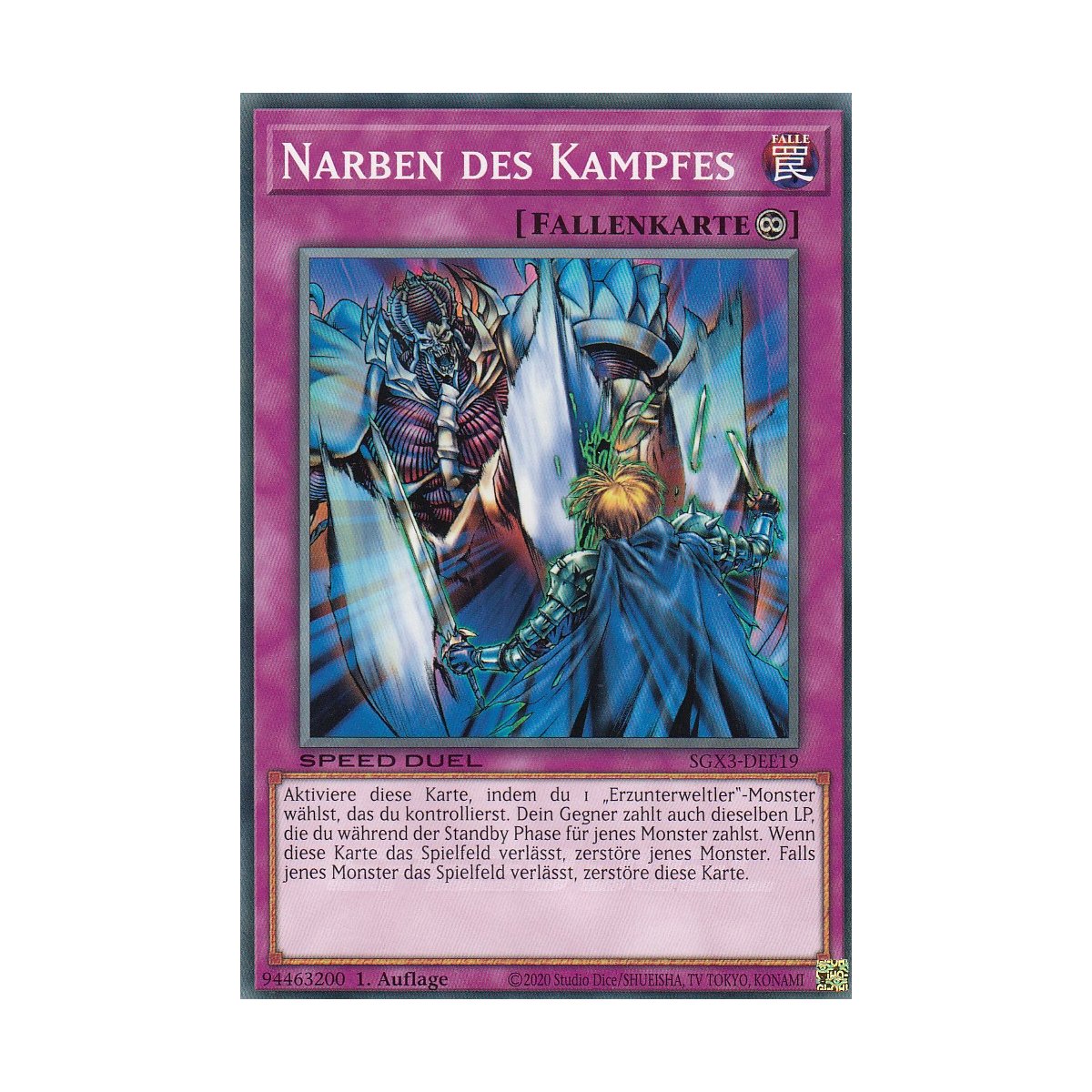Narben des Kampfes SGX3-DEE19 Speed Duel GX: Duelists of Shadows kaufen
