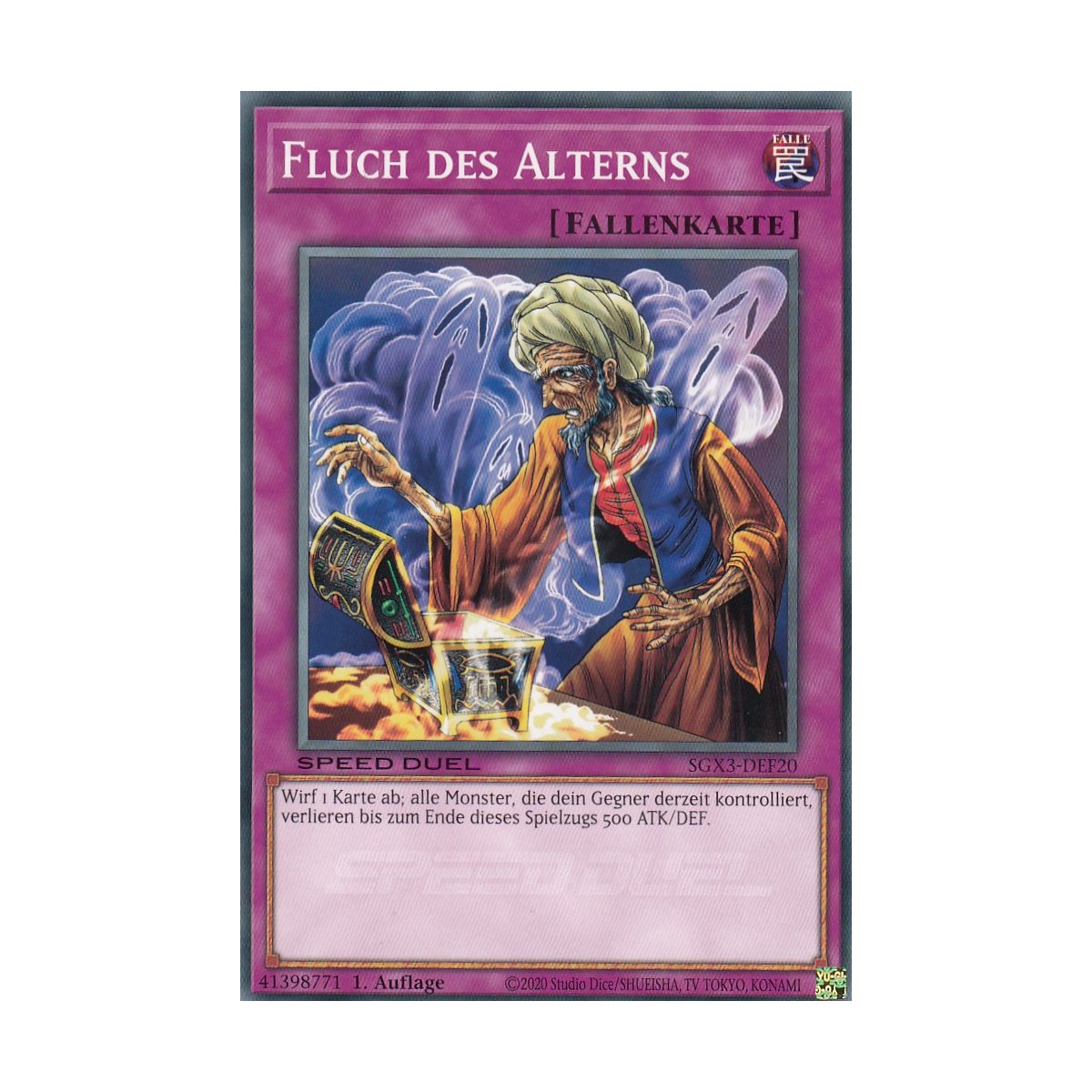 Fluch des Alterns SGX3-DEF20 Speed Duel GX: Duelists of Shadows kaufen