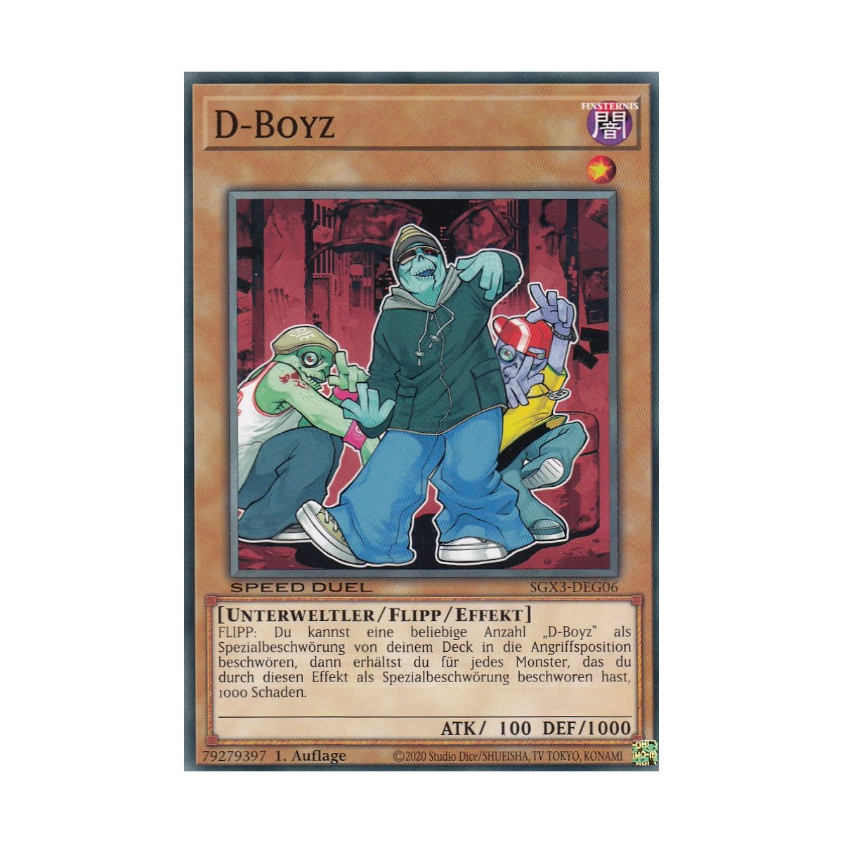 D-Boyz SGX3-DEG06 Speed Duel GX: Duelists of Shadows kaufen