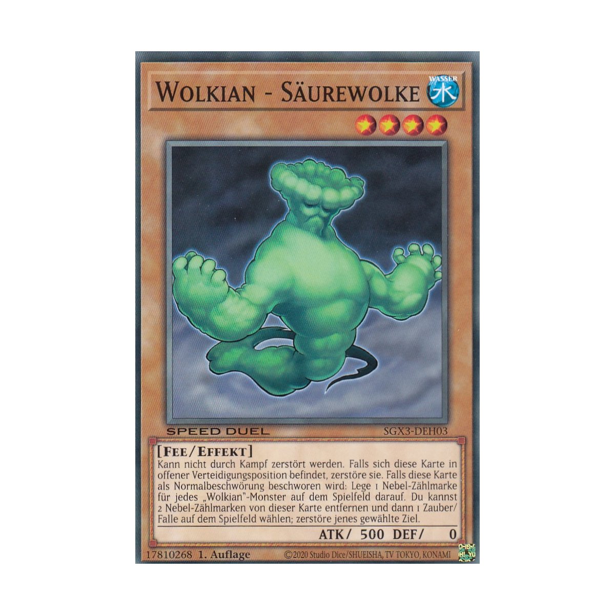 Wolkian – Säurewolke SGX3-DEH03 Speed Duel GX: Duelists of Shadows kaufen