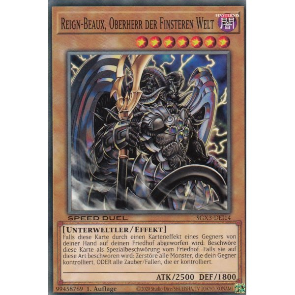 Ceruli, Guru der Finsteren Welt SR13-DE015 Structure Deck: Dark World ...
