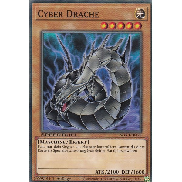 Cyber Drache SGX3-DEI28 Speed Duel GX: Duelists of Shadows kaufen