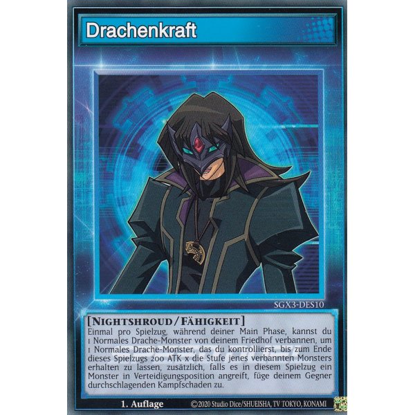 Drachenkraft SGX3-DES10 Speed Duel GX: Duelists of Shadows kaufen
