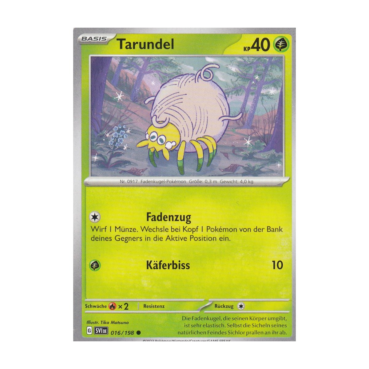 Tarundel 016/198 Karmesin und Purpur Pokemon Karte günstig kaufen