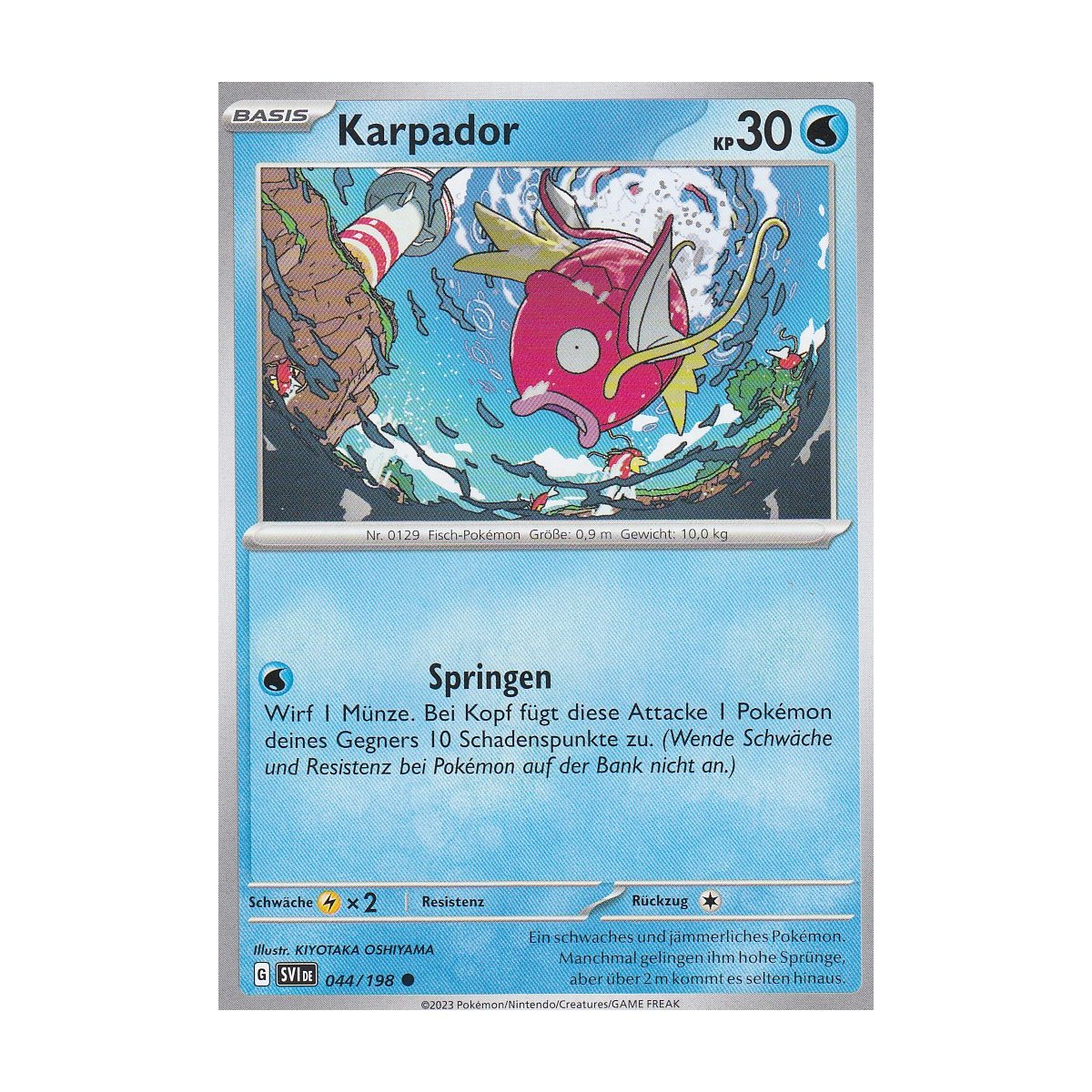 Karpador 044/198 Karmesin und Purpur Pokemon Karte günstig kaufen