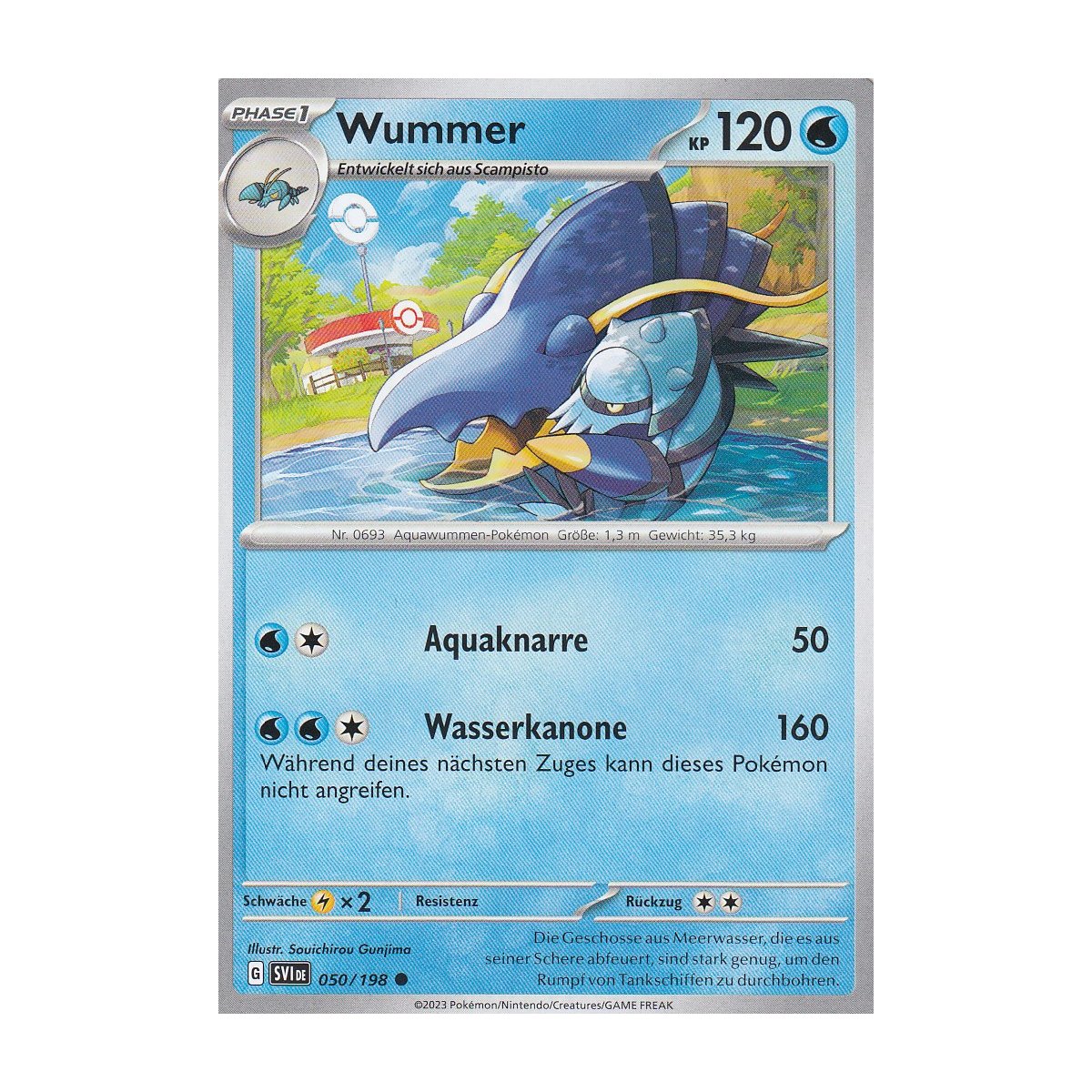 Wummer 050/198 Karmesin und Purpur Pokemon Karte günstig kaufen
