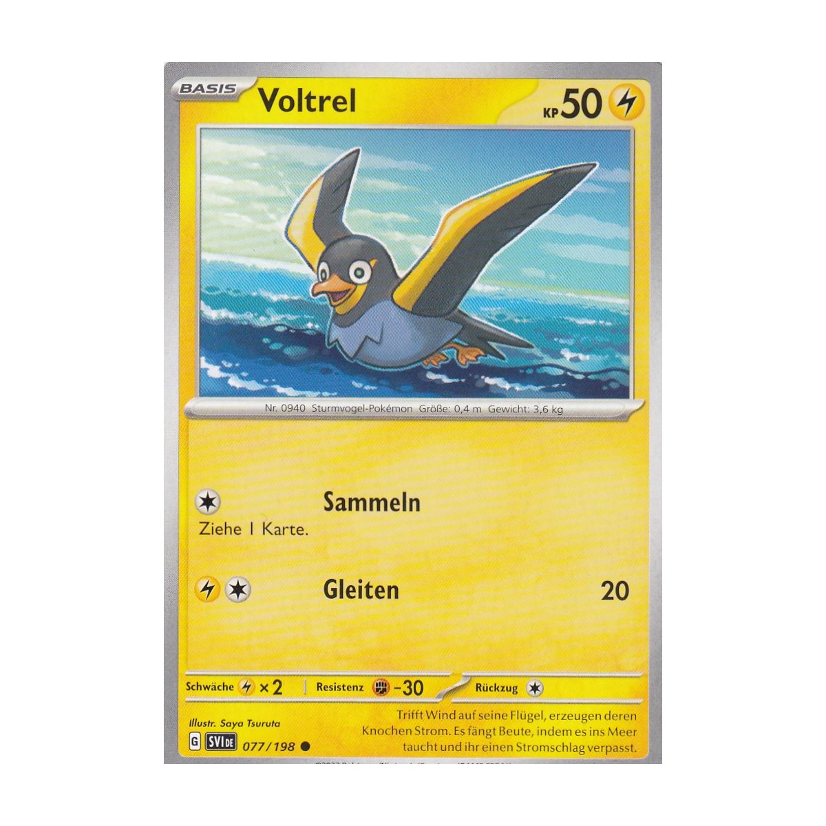 Voltrel 077/198 Karmesin und Purpur Pokemon Karte günstig kaufen