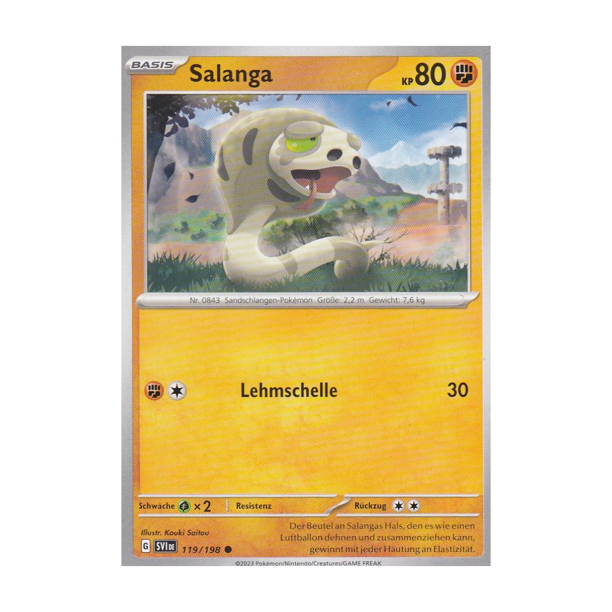 Salanga 119/198 Karmesin und Purpur Pokemon Karte günstig kaufen