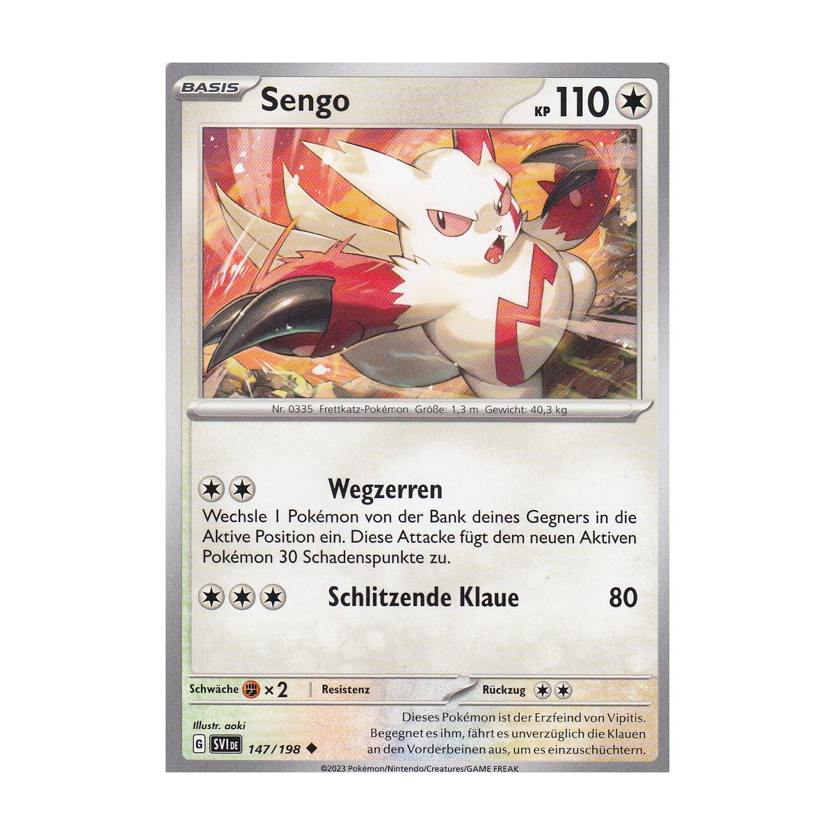 Sengo 147/198 Karmesin und Purpur Pokemon Karte günstig kaufen